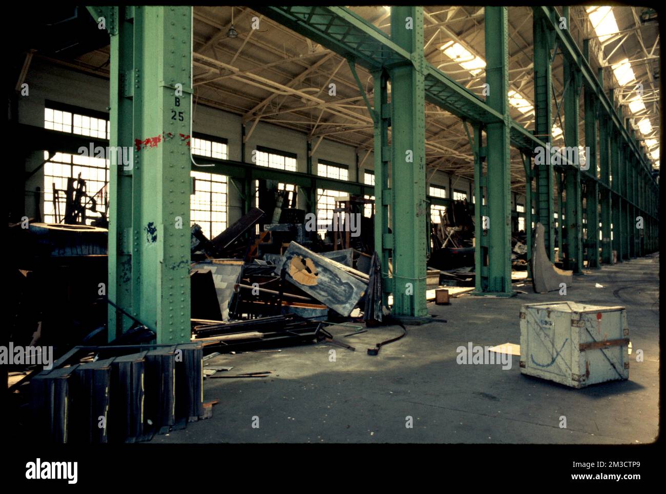 Indicate scope of buildings for potential garage use , Armories, Debris ...