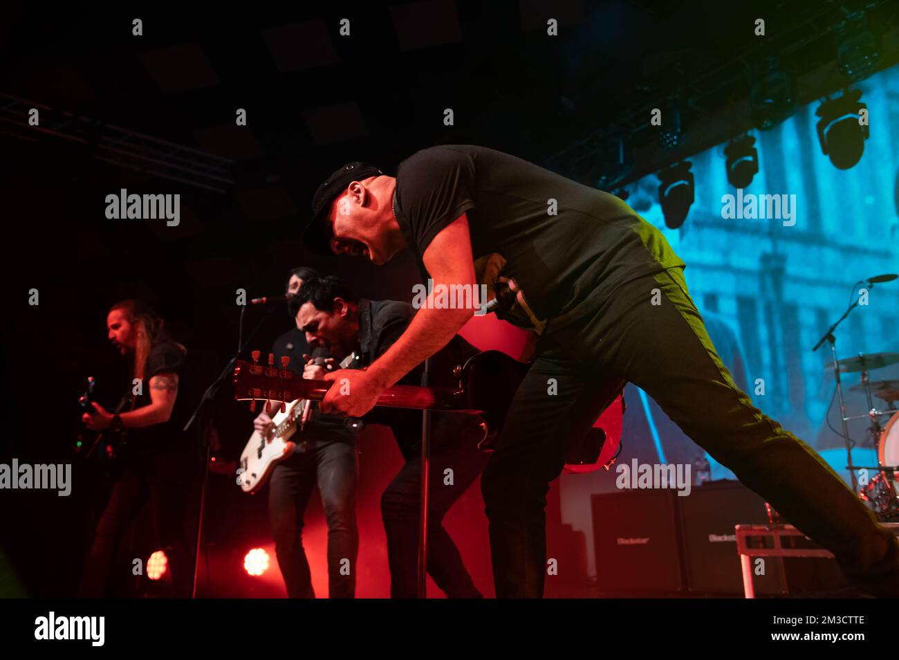 Giuliano Gizzi of Gun performing at the Barrowland Glasgow on the 10th ...