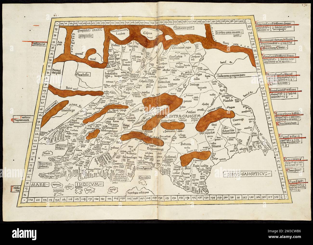 Indie interioris civitates decima Asia tabula continet India int ...