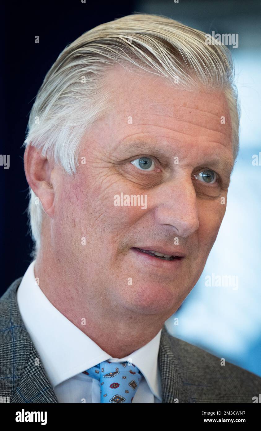 King Philippe - Filip of Belgium pictured during a royal visit to the ...