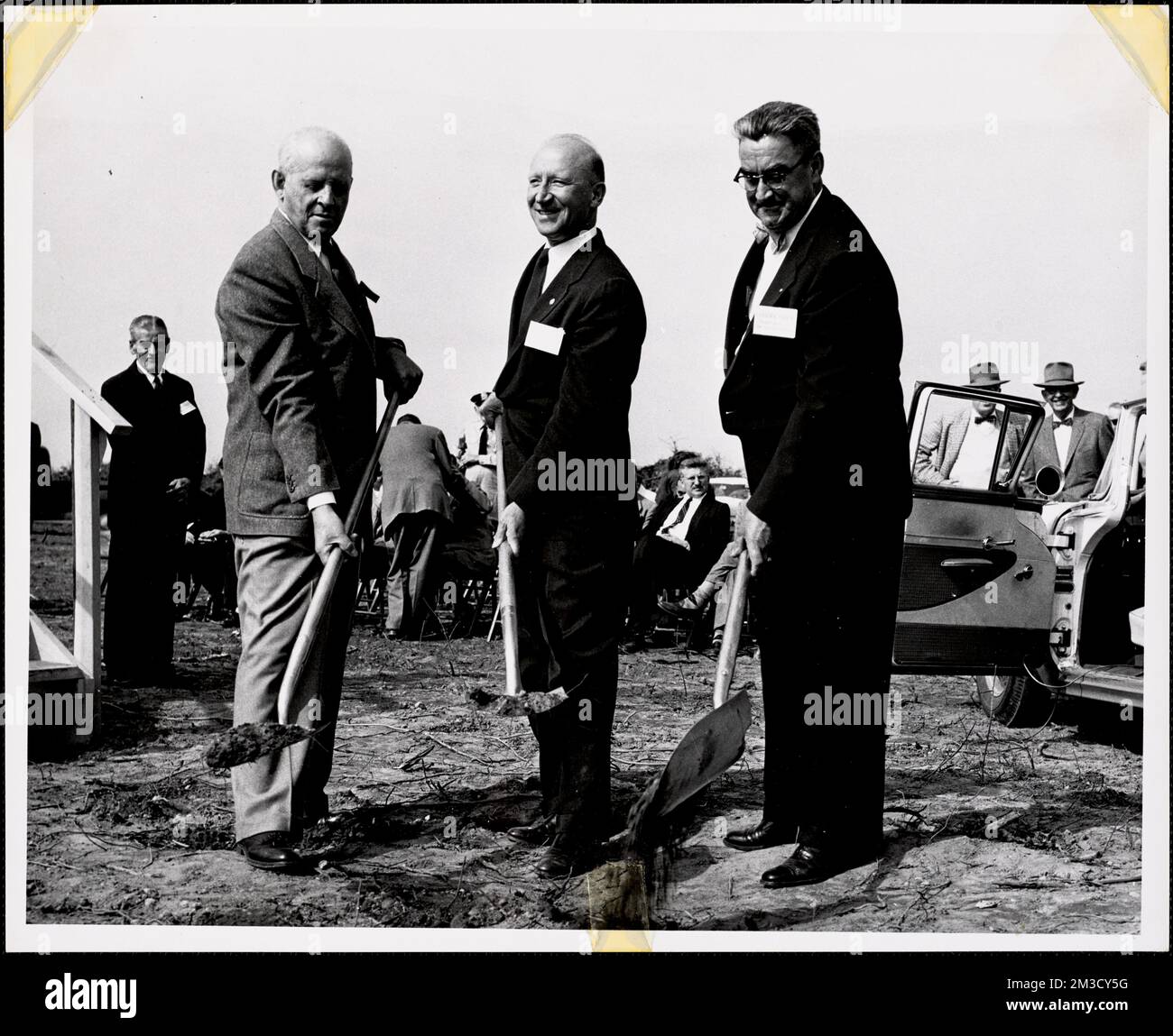 Information and Publications Connecticut, 1956-1959 , Ground breaking ...