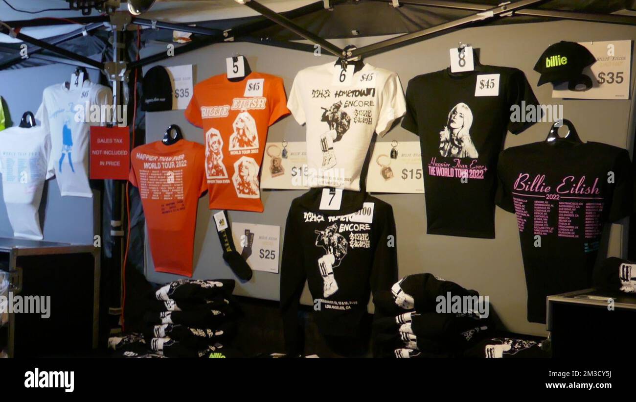 Inglewood, California, USA 13th December 2022 Billie Eilish 'Happier ...