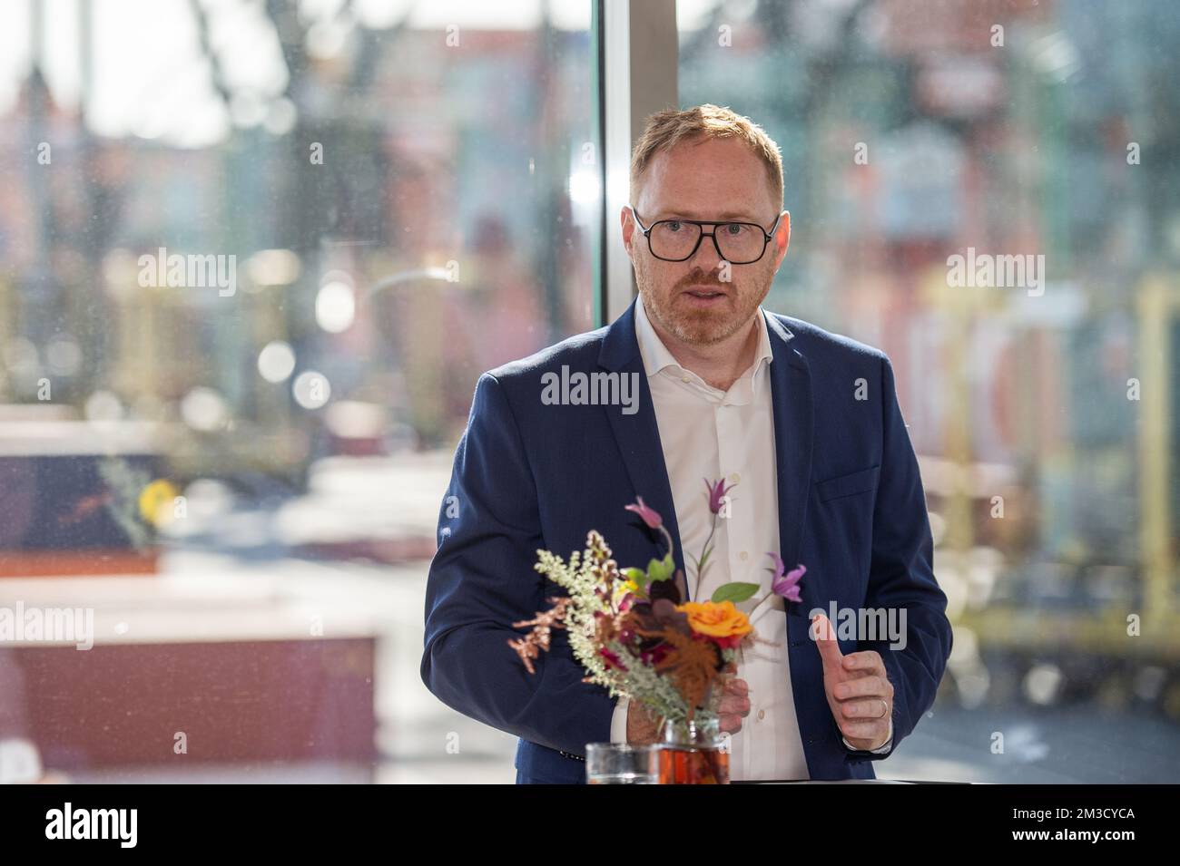 General Manager PSA Antwerp Container Business Jurgen De Wachter is ...