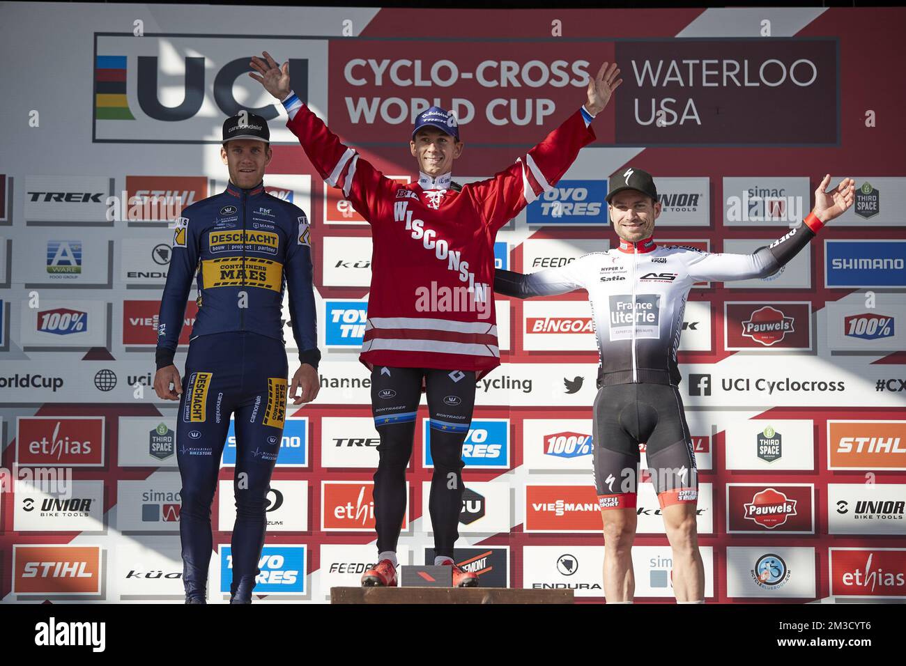 Belgian Daan Soete, Dutch Lars Van Der Haar and French David Menut ...