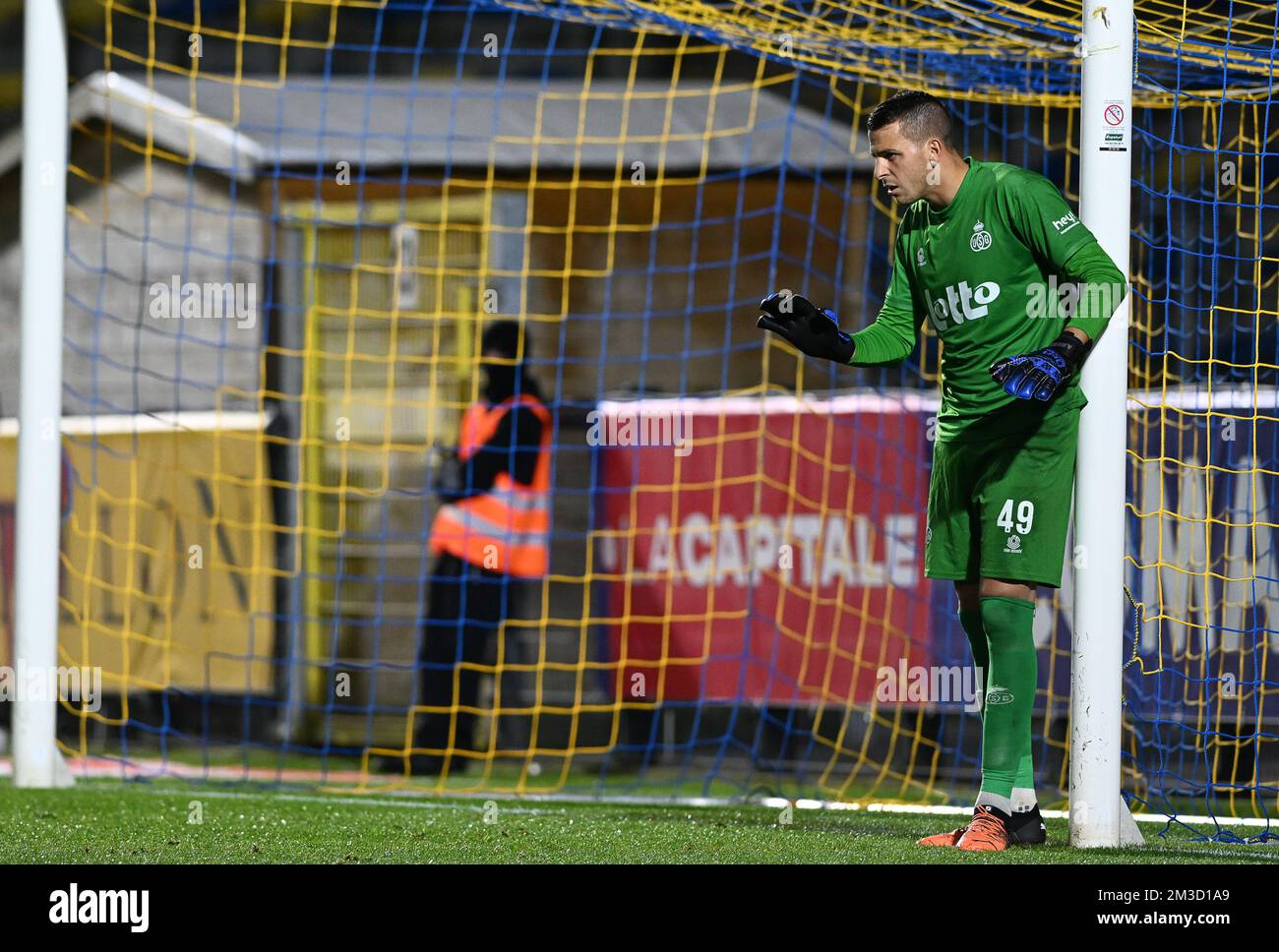 Union's goalkeeper Anthony Moris pictured during a soccer match between ...