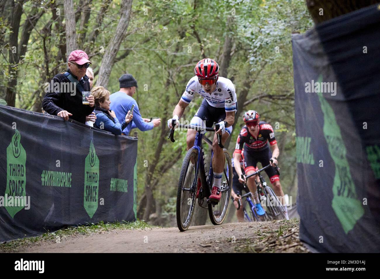 Dutch Lars Van Der Haar pictured in action during the first stage (1/14 ...