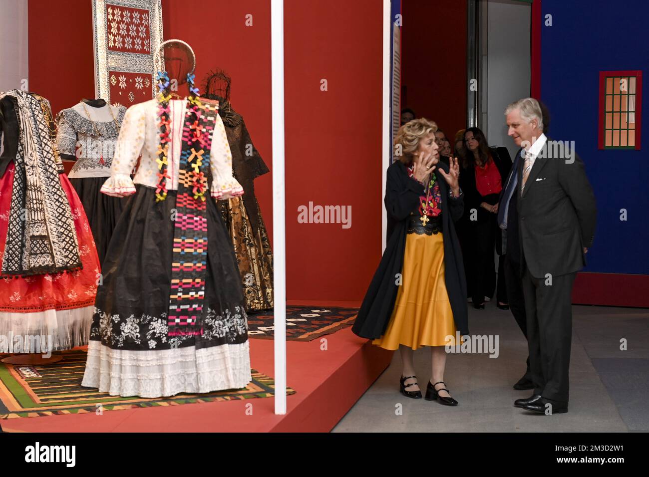 Isabelle de Borchgrave and King Philippe - Filip of Belgium pictured ...