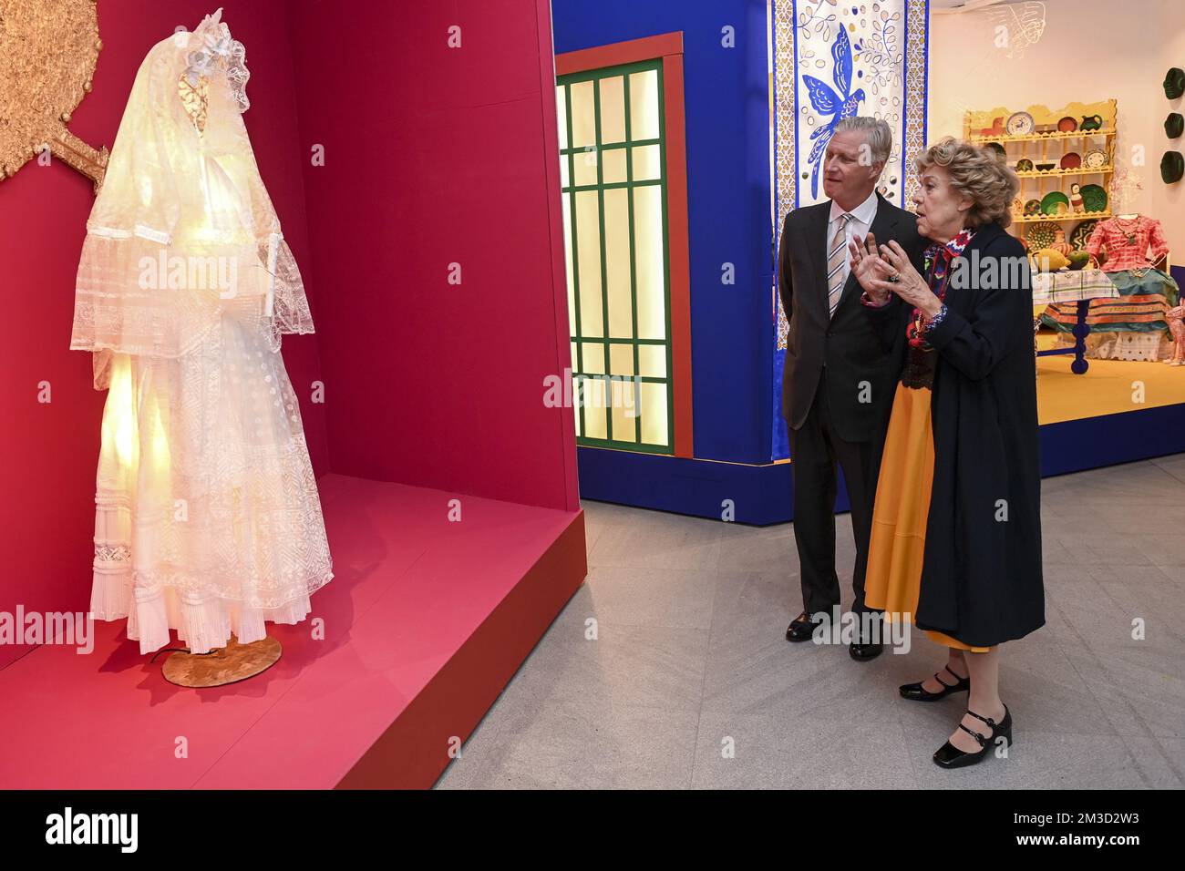 Isabelle de Borchgrave and King Philippe - Filip of Belgium pictured ...