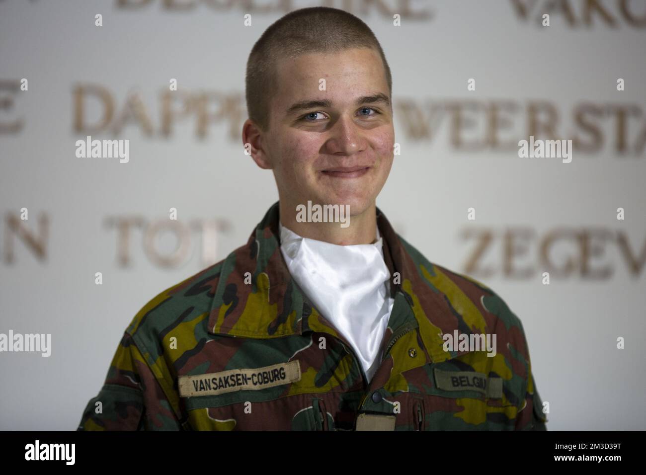 Prince Gabriel poses for the photographer during the Opening ceremony ...