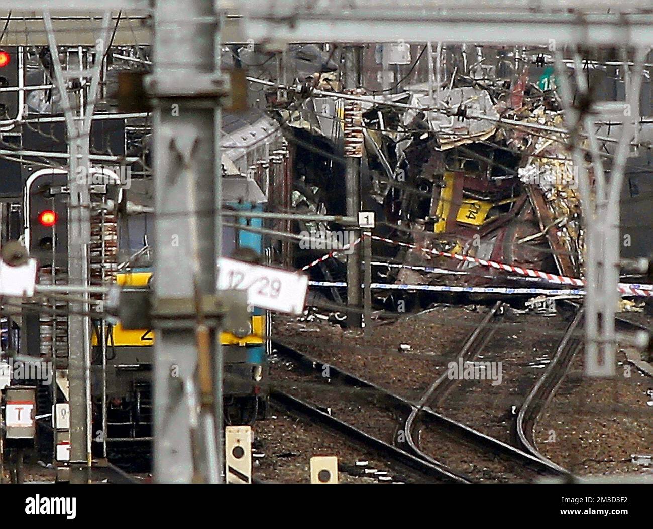 Two trains collided hi-res stock photography and images - Alamy