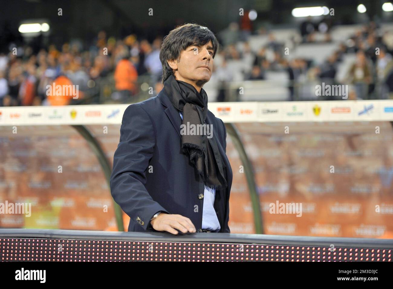 Germany's head coach Joachim Low pictured before the first ...