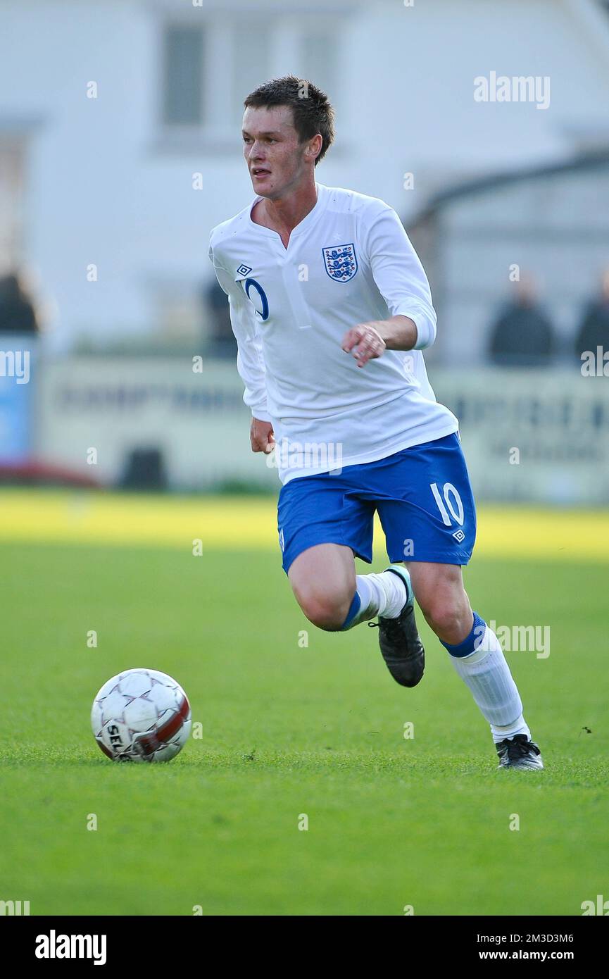 England's Joshua McEachran in action Stock Photo - Alamy