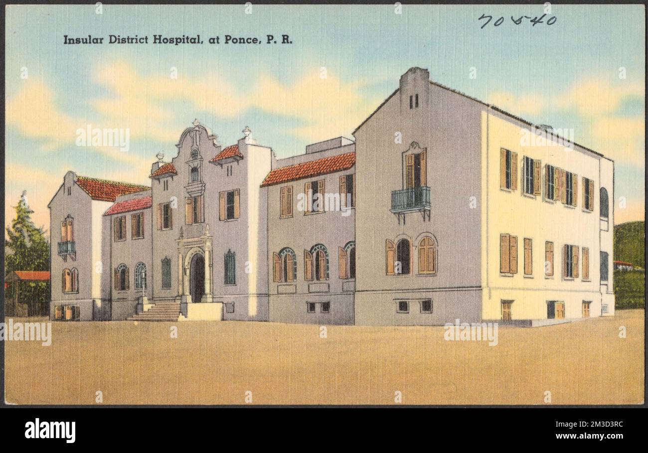 Insular hospital hi-res stock photography and images - Alamy