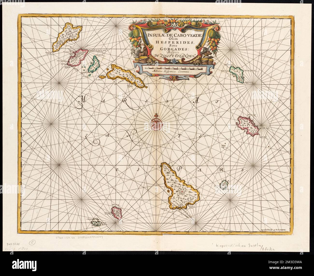 Insulae de Cabo Verde, Olim Hesperides, sive Gorgades : Belgice de ...