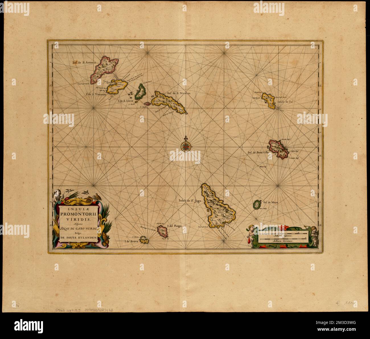 Insulae Promontorii Viridis, Hispanis, Issas Cabo Verde, Belgis, De ...