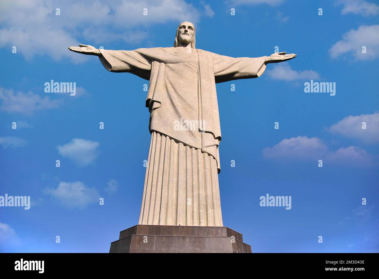 Brazil Rio de Janeiro - Mount Corcovado with statue of Jesus Christ the ...