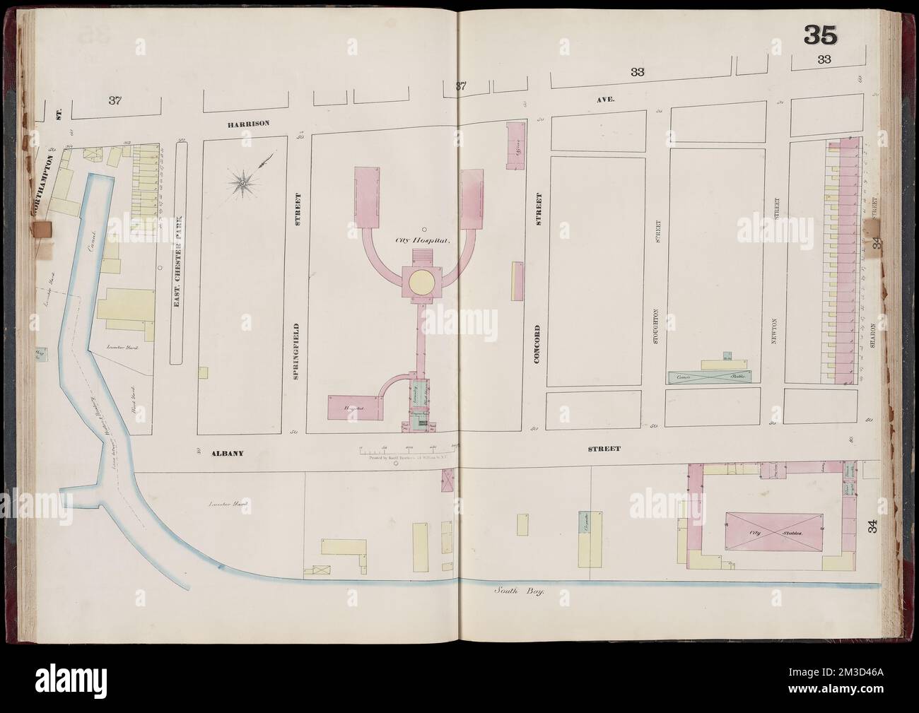 Insurance map of Boston : volume 2 : plate 35 , Real property ...