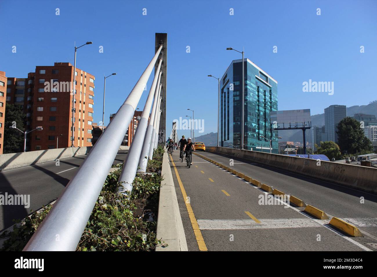 Bogotá bike lane hi-res stock photography and images - Alamy