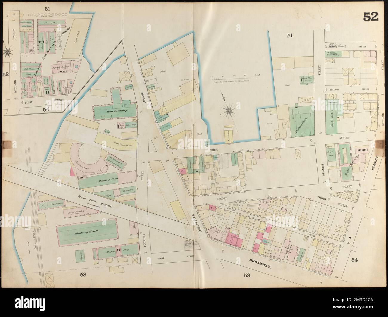 Insurance map of Boston : volume 2 : plate 52 , Real property ...