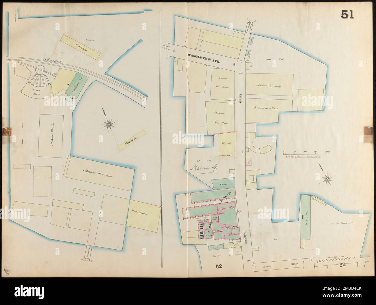 Insurance map of Boston : volume 2 : plate 51 , Real property ...