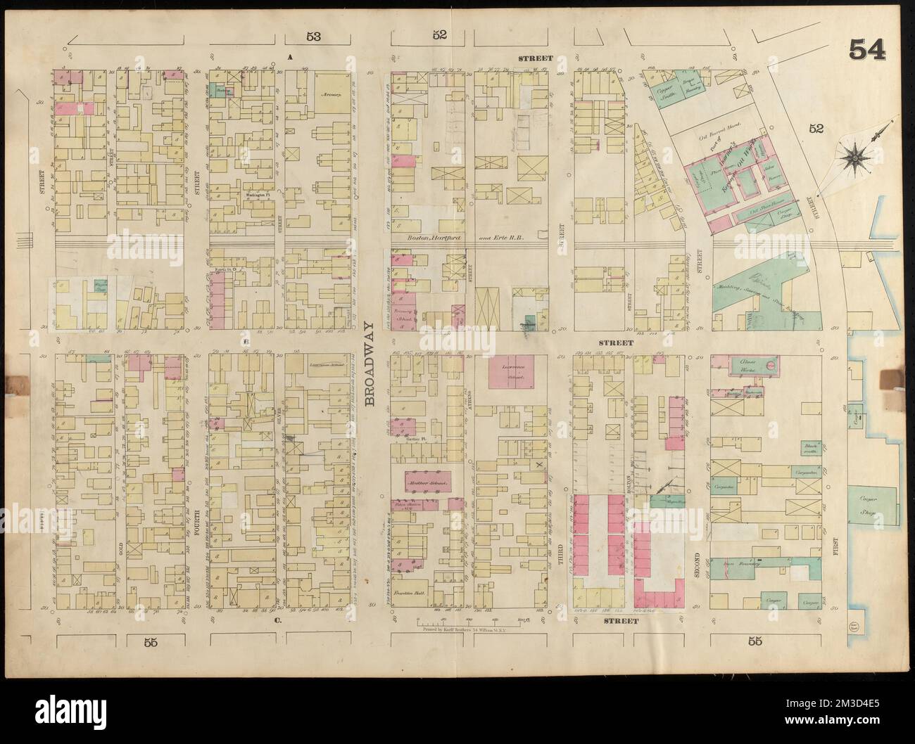 Insurance map of Boston : volume 2 : plate 54 , Real property ...