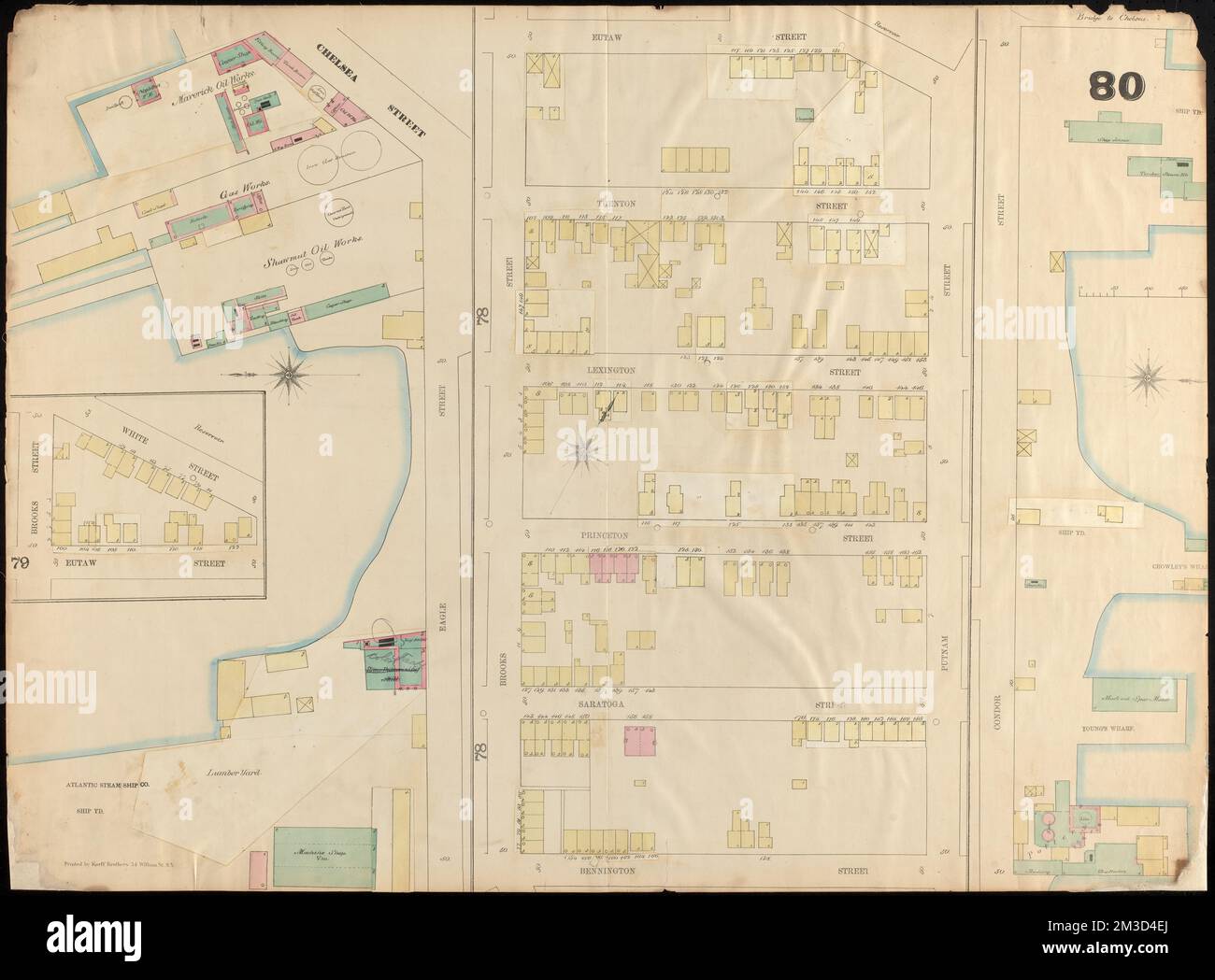 Insurance map of Boston : volume 2 : plate 80 , Real property ...
