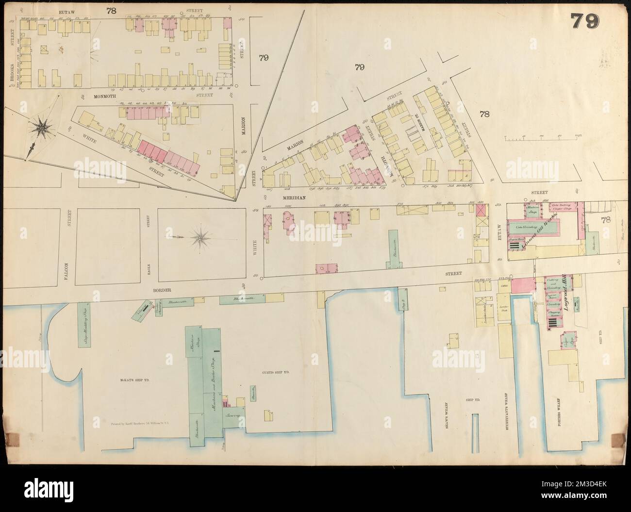 Insurance map of Boston : volume 2 : plate 79 , Real property ...