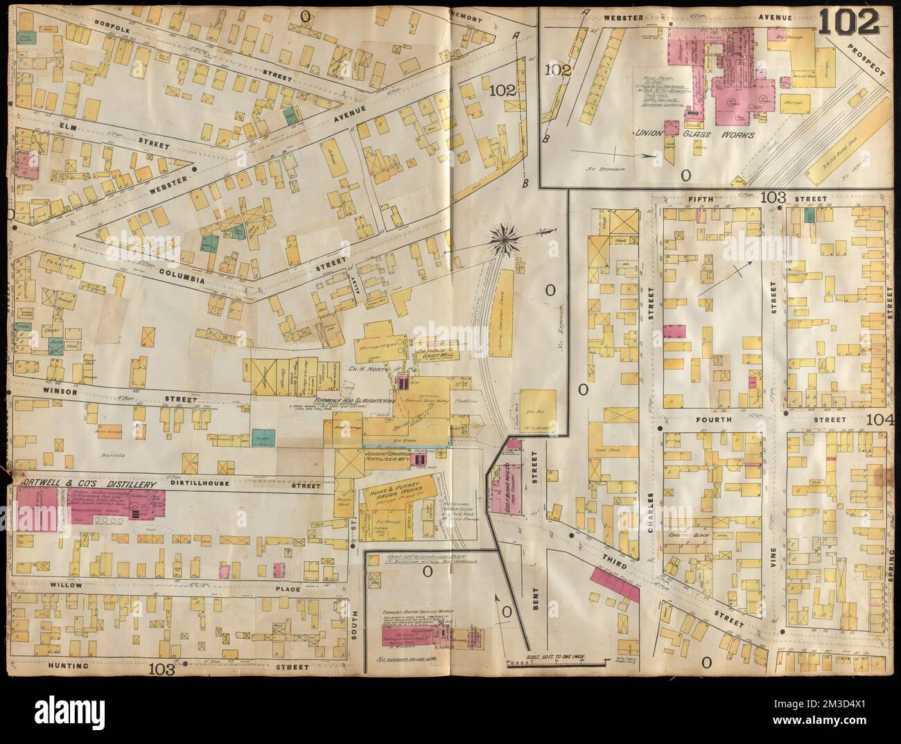 Insurance maps of Boston volume 4 : comprising portions of Charlestown ...