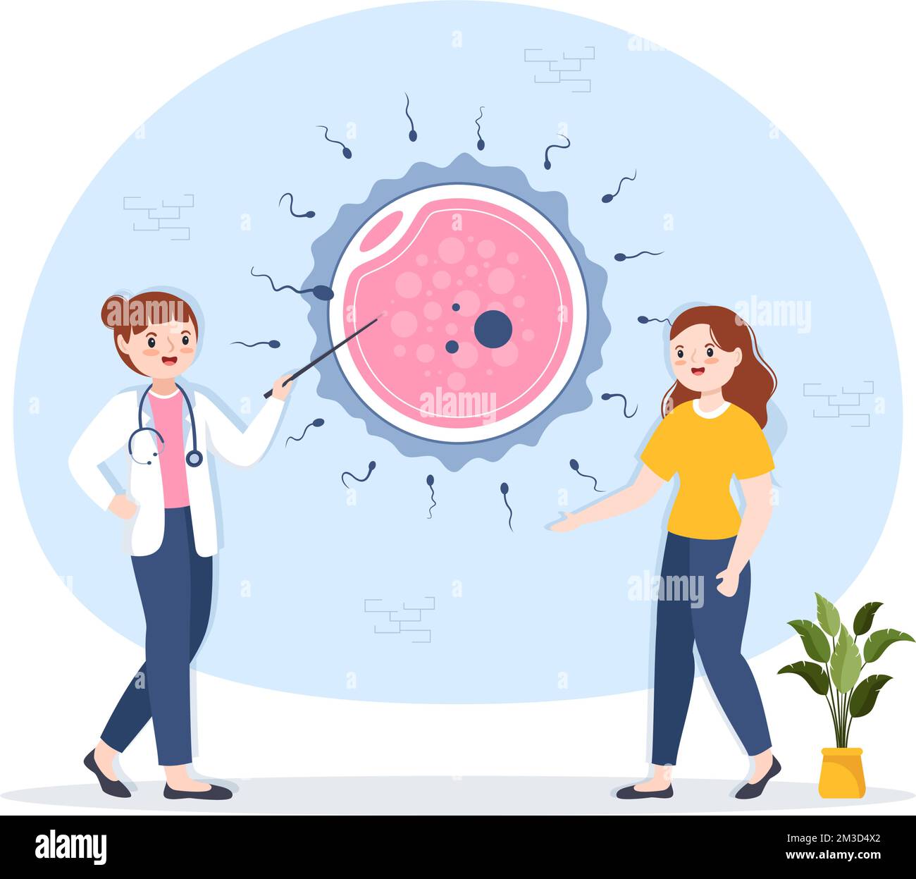 Vitro fertilization program Stock Vector Images - Alamy