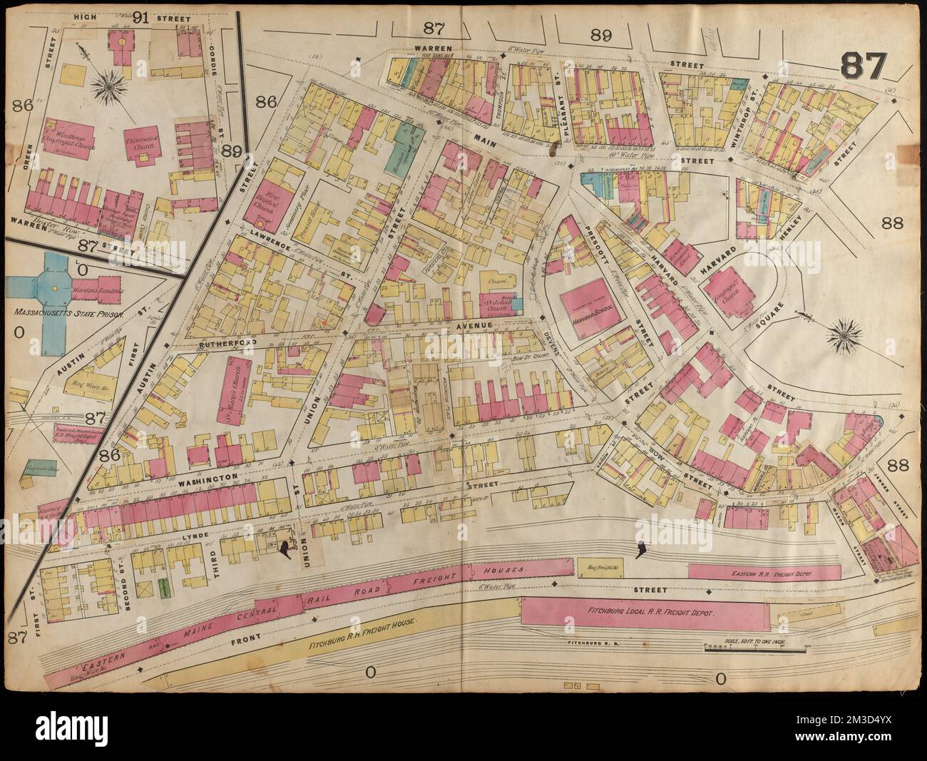 Insurance maps of Boston volume 4 : comprising portions of Charlestown ...