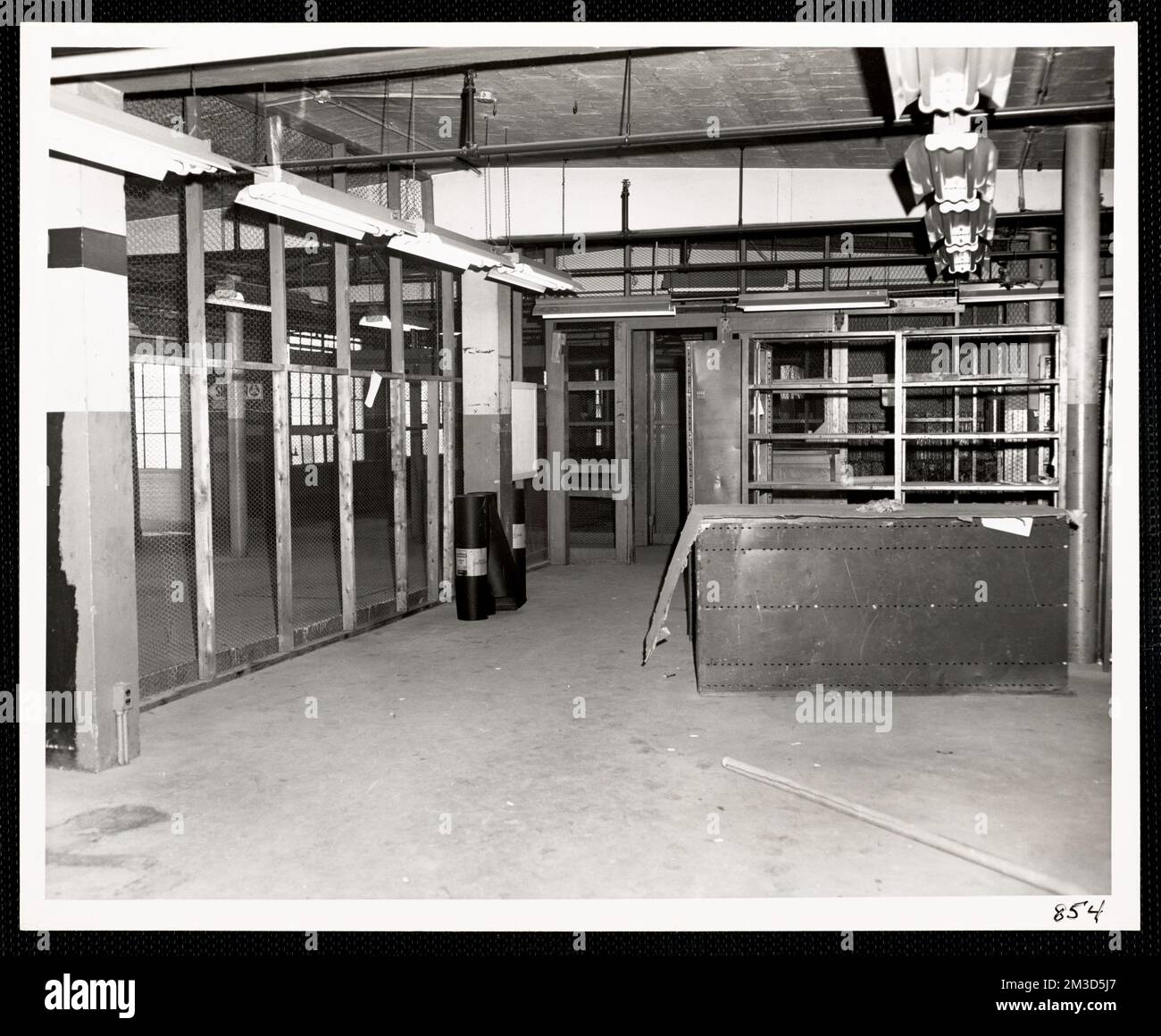 Interior 313 C , Armories, Buildings, Interiors, Watertown Arsenal Mass ...
