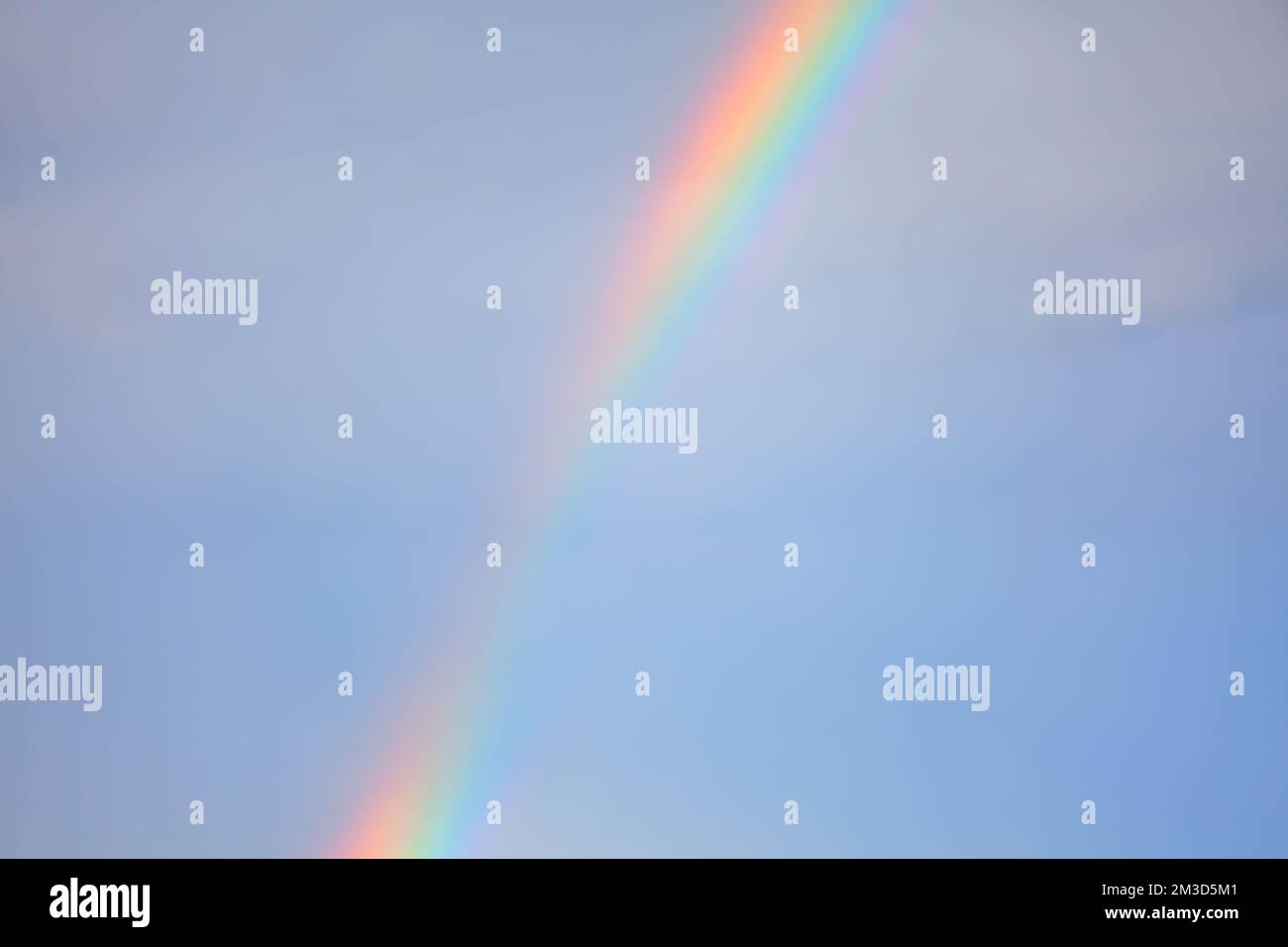 Rainbow at morning sky . Colorful spectrum in the sky Stock Photo - Alamy