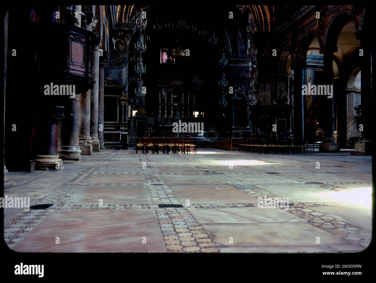 Interior of Basilica di Santa Maria in Aracoeli, Rome, Italy ...