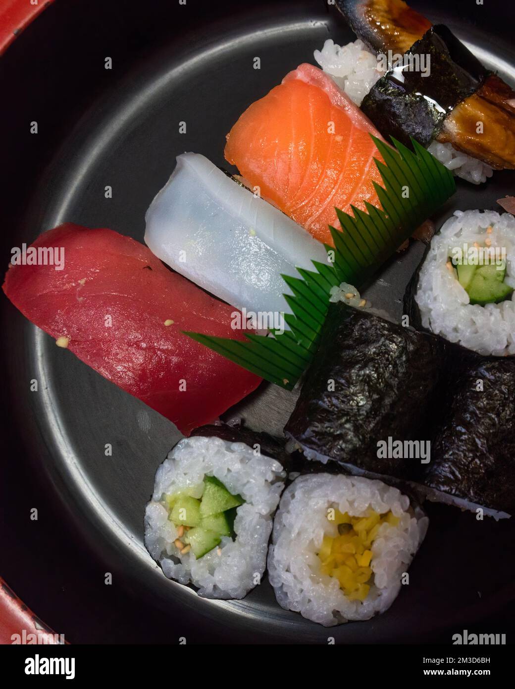 Delicious Japanese Sushi food, Osaka, Japan. Vertical format Stock ...