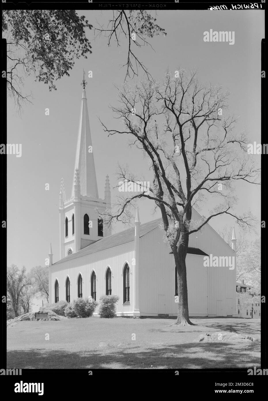Ipswich, Gothic Church [First Church] , Architecture, Churches, First ...