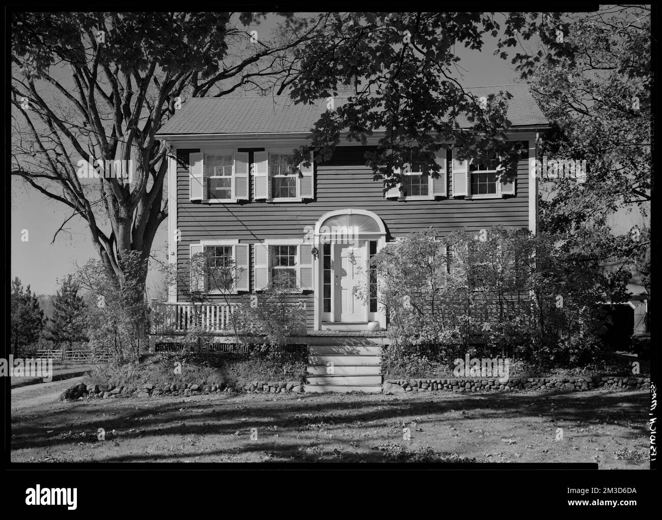 Ipswich, house , Architecture, Dwellings. Samuel Chamberlain Photograph ...