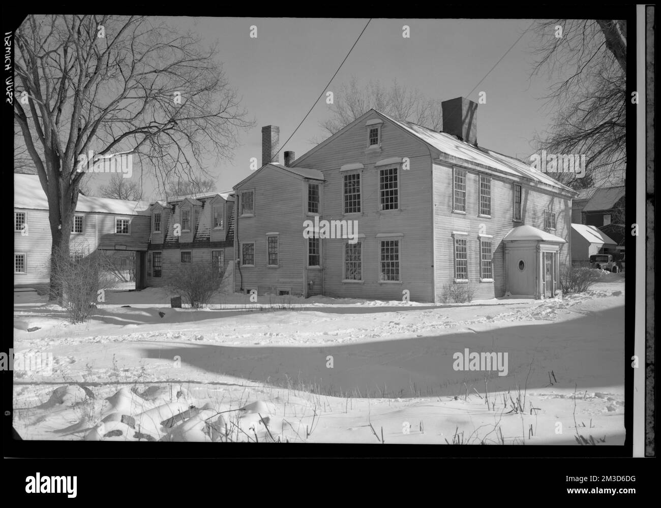 Ipswich, house in snow , Architecture, Dwellings, Snow. Samuel ...