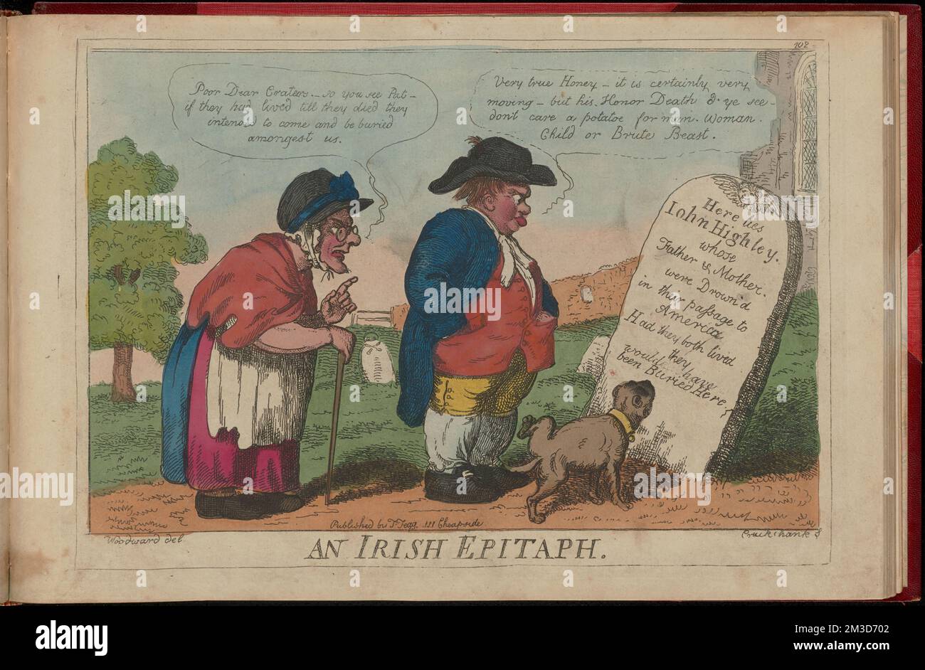 An Irish epitaph , Tombs & sepulchral monuments, Dogs. Thomas ...