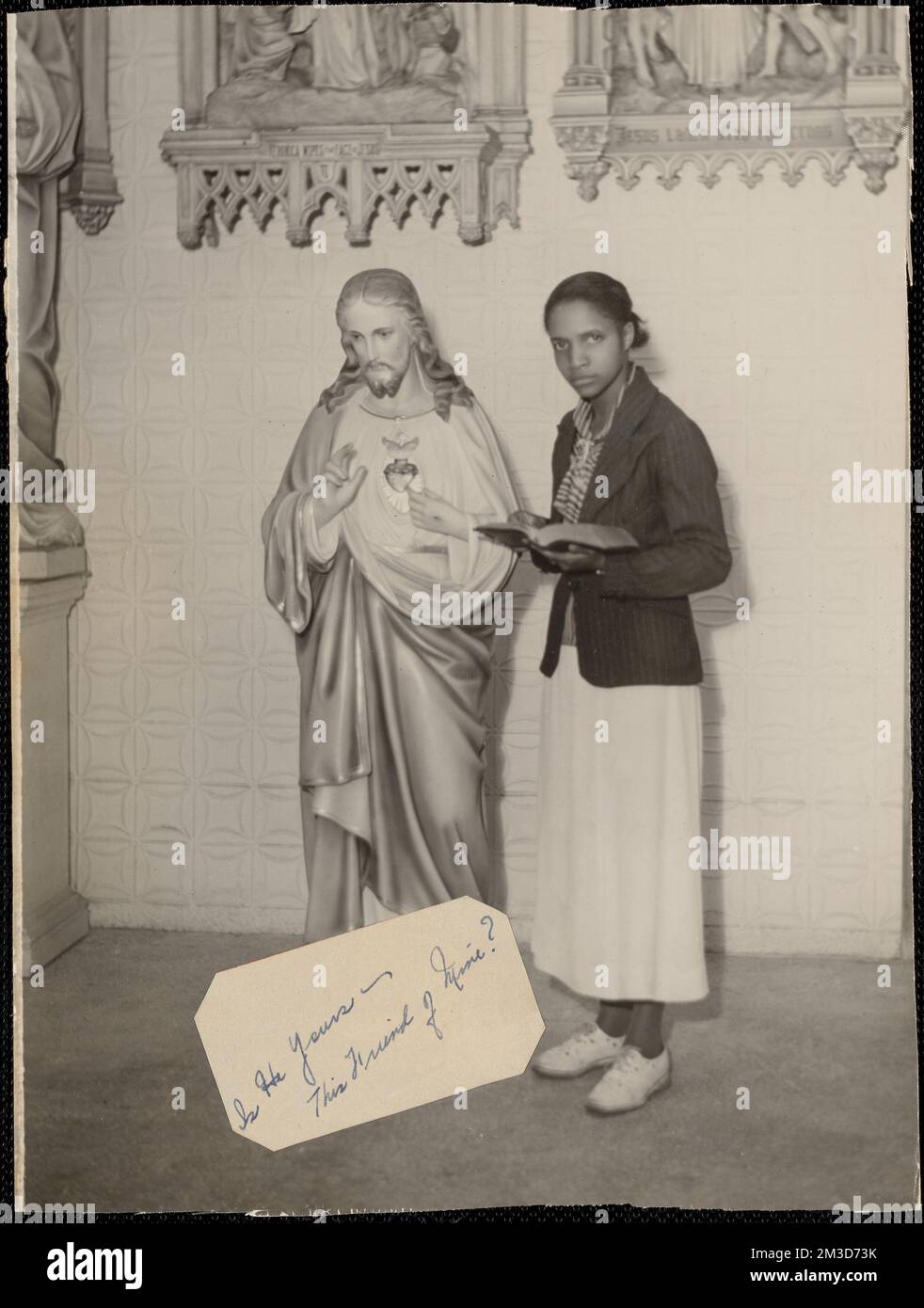 Is he yours - this friend of mine? , Sculpture, Jesus Christ. Jack ...