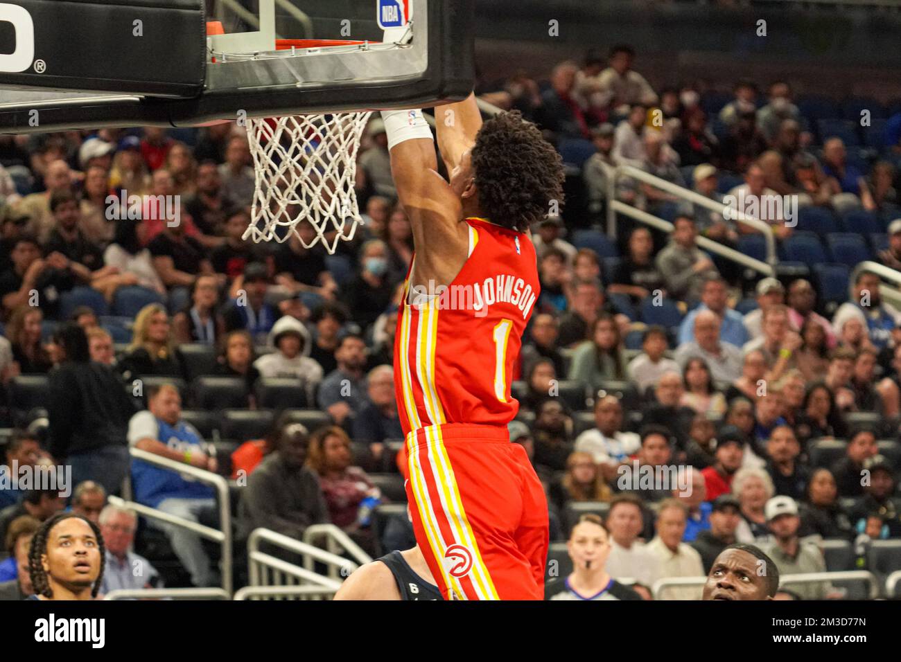 Orlando, Florida, USA, December 14, 2022, Atlanta Hawks forward Jalen ...