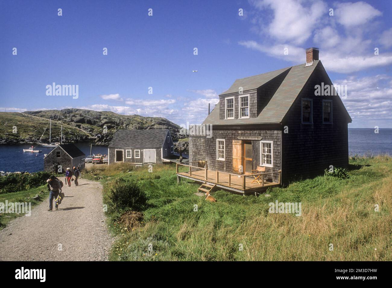 A house on Monhegan Island, Maine Stock Photo - Alamy