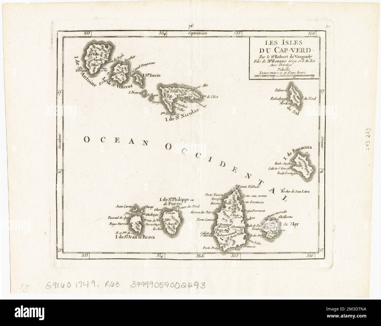 Maps of cape verde hi-res stock photography and images - Alamy