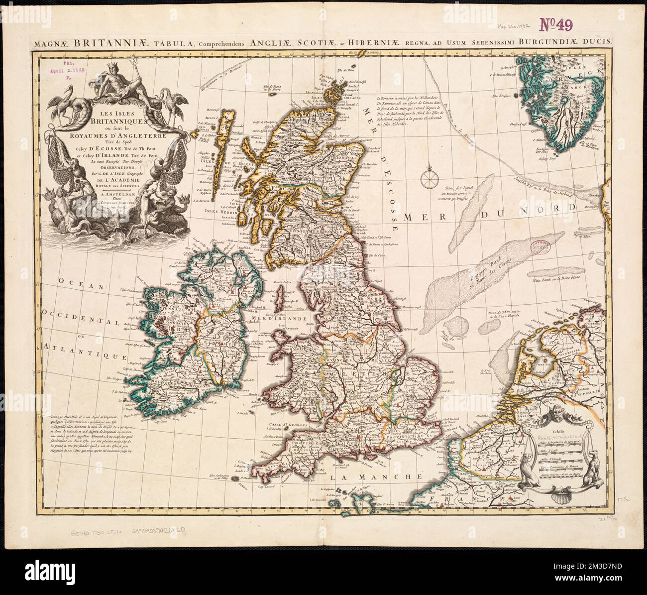 Les Isles Britanniques ou sont le royaumes d'Angleterre , British Isles ...