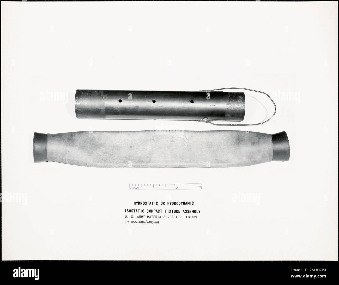 Isostatic compact fixture assembly , Armories, Ordnance industry ...
