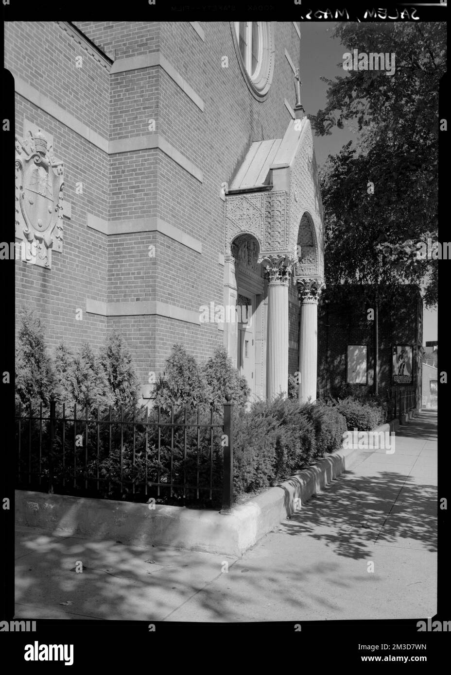 Italian Church doorway, Salem, Mass. , Churches, Porches. Samuel ...