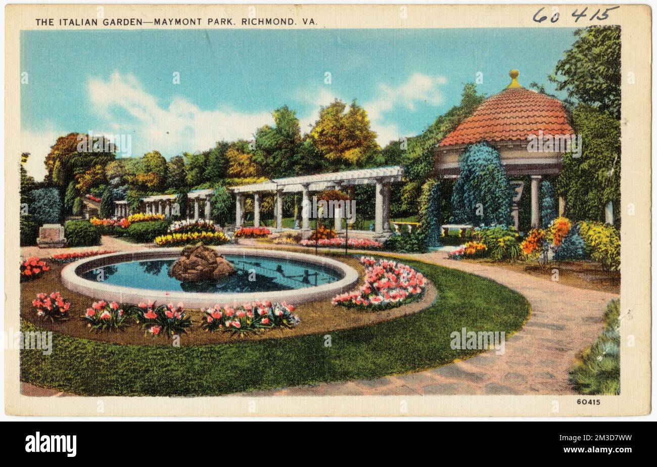 The Italian Garden -- Maymont Park, Richmond, VA. , Parks, Tichnor ...