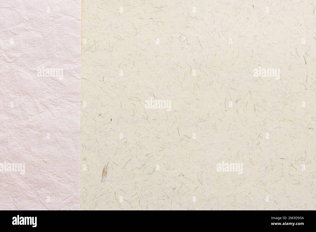 Close-up of the handmade paper pattern surface overlapping. Copy space ...