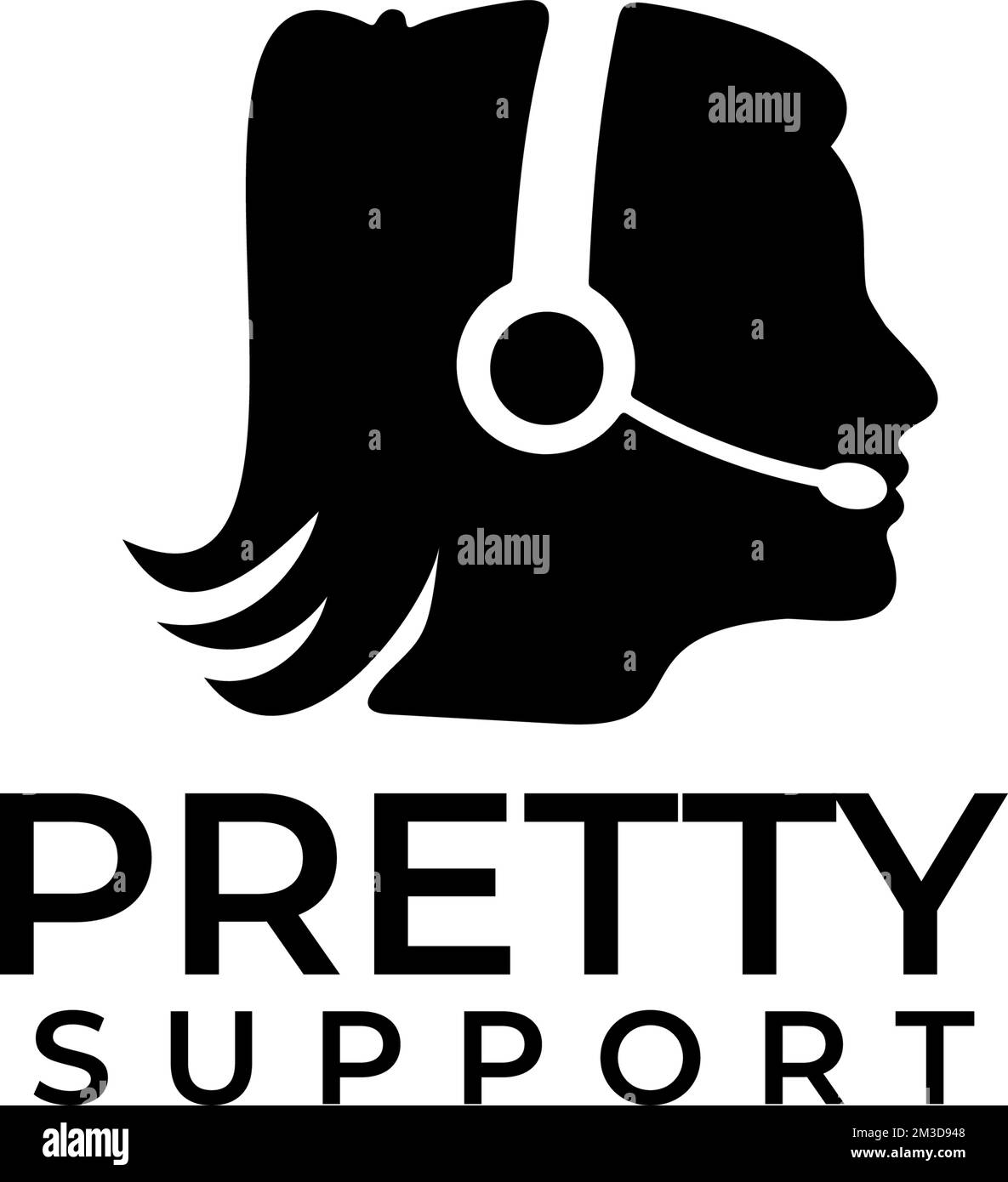 Woman customer care support vector logo design Stock Vector Image & Art ... Woman customer care support vector logo design Stock Vector Image & Art ...