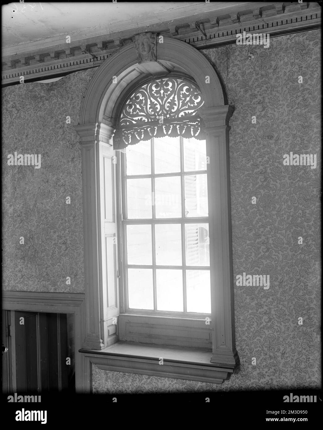 Jamaica Plain, 685 Centre Street, interior detail, window, Penney ...