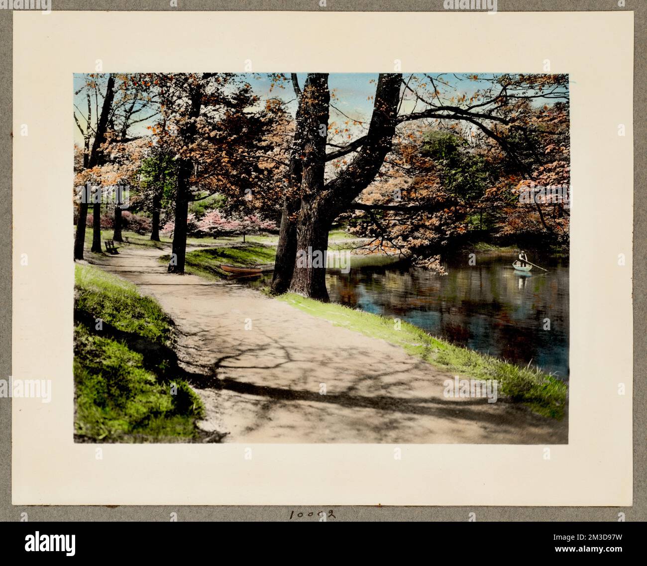 Jamaica Pond , Trails & paths, Lakes & ponds. Leon Abdalian Collection ...